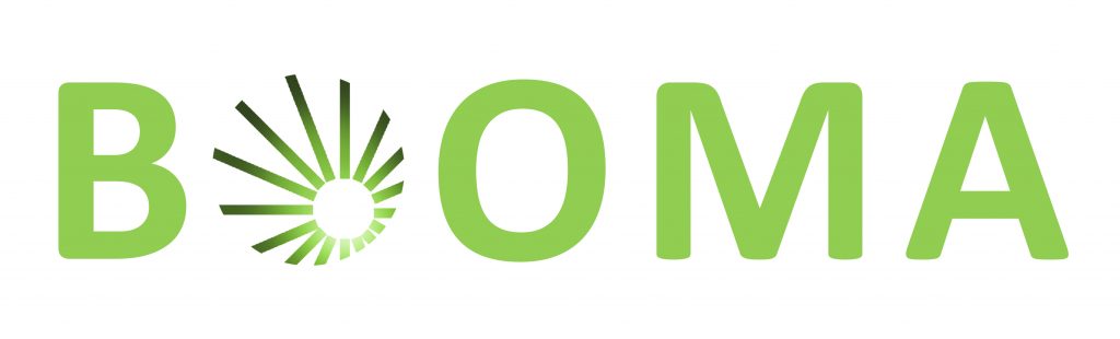 Proposed BOOMA logo - Orientation and Mobility Association of Australasia